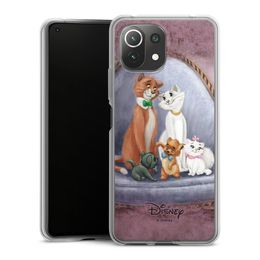 DeinDesign Xiaomi Mi 11 Lite 5G NE Handy Silikon H&uuml;lle Case transparent Handyh&uuml;lle Disney Official Licensed Product Aristocats Silikon Case