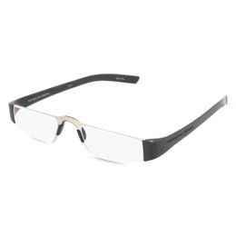 Lesebrille Porsche Design P8801 | Unisex | Fassung: Eckig, Metall, Silber Schwarz
