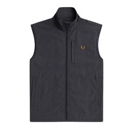 Fred Perry Anchor Graue Weste Herren