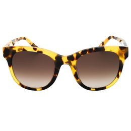 Banana Republic Braune SF-Linsen-Sonnenbrille in Havannabraun
