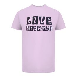 Love Moschino Jg7408pp0nl50600 Pinkes T-shirt F&uuml;r Damen