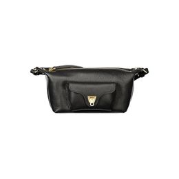 Coccinelle schwarze Lederhandtasche