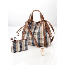 Handtasche mit Kosmetiktasche