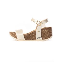 Bayton Sandale 'Toledo' Damen Gr&ouml;&szlig;e 42 gold