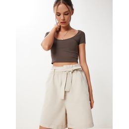 Happiness İstanbul Shorts Damen Gr&ouml;&szlig;e 36 beige