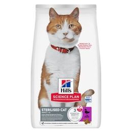 Hill's Hill's Science Plan Trockenfutter Katze, Adult, Sterilised mit Ente 3 kg