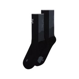 On Performance Run Sock High Bekleidung Unisex schwarz
