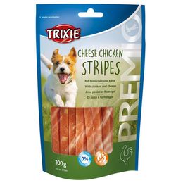 Trixie PREMIO Cheese Chicken Stripes Hundesnacks proteinreich 6x100g