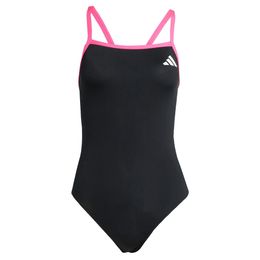 adidas Performance Sportbadeanzug 'Ess' Damen Gr&ouml;&szlig;e M/L hellpink / schwarz / wei&szlig;