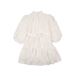 Bardot Junior Kleid 'MILA' M&auml;dchen Gr&ouml;&szlig;e 116/122 wei&szlig;