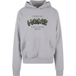 MT Upscale Sweatshirt 'Home' Herren Gr&ouml;&szlig;e M grau / gr&uuml;n