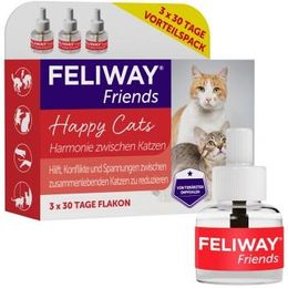 Feliway Friends 3x48ml Nachf&uuml;llflakon Vorteilspack reduziert Spannungen & Konflikte