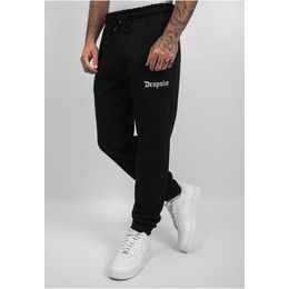 Dropsize Sporthose 'Embo' Herren Gr&ouml;&szlig;e 35/36 schwarz / wei&szlig;