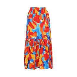 aleida Women Skirt in Red Multicolor | Gr.: XL
