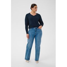 Kaffe curve Strickpullover KClizzy Regular fit in Midnight Marine | Gr.: L