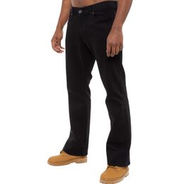 Enzo Herren Bootcut Stretch Denim Jeans
