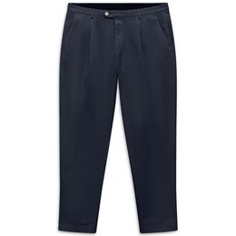 Bugatti Herren Bundfaltenhose aus Baumwoll-Stretch