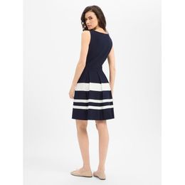 Marie Lund Kleid in marine ecru - 0001 | Gr.: 38