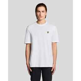 Lyle & Scott Strukturiertes Jacquard-T-Shirt