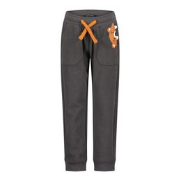 Blue Seven Hose Jungen Gr&ouml;&szlig;e 122 anthrazit / orange / wei&szlig;