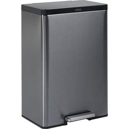 Rubbermaid Tretabfalleimer Elite, Volumen 45 l, H&ouml;he 693 mm, Edelstahl