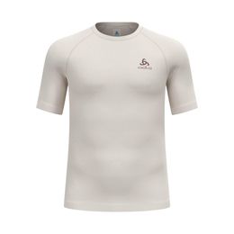 Odlo Merino PW 140 Seamless BL Top Crew Neck S/S Bekleidung Herren wei&szlig;