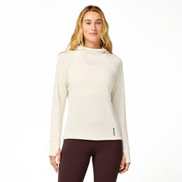 Brooks Momentum Thermal Hoodie Bekleidung Damen wei&szlig;
