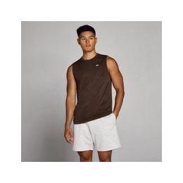 Myprotein MP Herren Tempo Pillar Graphic Seamless Tank - Kakao - L