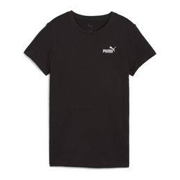 Puma T-Shirt "ESS Small No.1 Logo Tee" in Schwarz | Gr.: XS