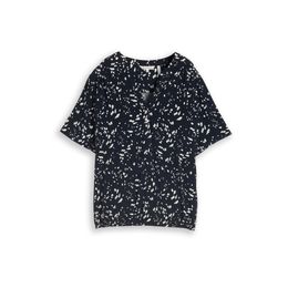 Tom Tailor Bluse Damen Gr&ouml;&szlig;e XS navy / wei&szlig;