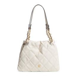 Tommy Hilfiger Shopper 'TH Monogram Quilted Tote' Damen Gr&ouml;&szlig;e One Size creme