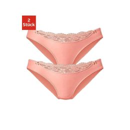 Damen Slip, Orange, Gr. 40/42, Nuance by Lascana, Unterhosen, Material: Polyamid