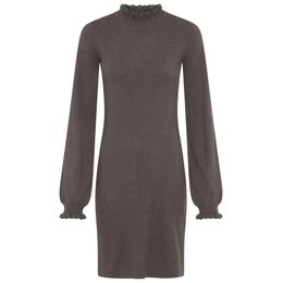 Laura Scott Strickkleid in dunkelgrau-melange | Gr.: 38
