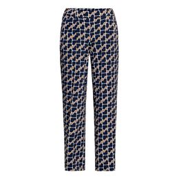 Betty Barclay Schlupfhose mit Eingrifftaschen in Dark Blue/Brown | Gr.: 36