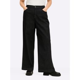sheego Jeans Damen Gr&ouml;&szlig;e 45/46 black denim