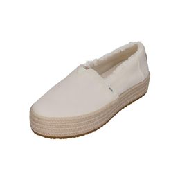 Toms Shoes TOMS Espadrilles VALENCIA in wei&szlig; | Gr.: 41