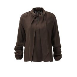 Aniston CASUAL Schlupfbluse in dunkelbraun | Gr.: 36