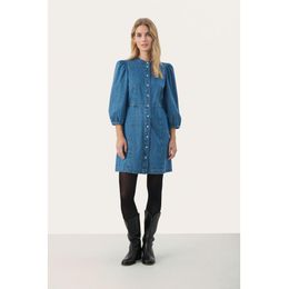 PART TWO Kleid PollaPW Feminine Form in Medium Blue Denim | Gr.: 32