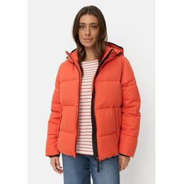 Camel Active Gef&uuml;tterte Jacke mit reflektierenden Details in Orange | Gr.: 44