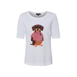 Franco Callegari T-Shirt in wei&szlig; mehrfarbig | Gr.: M
