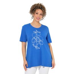 Ulla Popken Shirt in pfauenblau | Gr.: 42-44