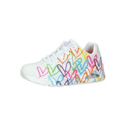 Skechers Sneaker in Wei&szlig; Kombi | Gr.: 39