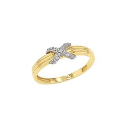 Amor Ring Gold 375/9 ct, teilrhodiniert in Gold | Gr.: 60