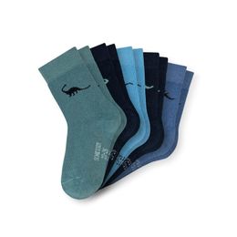 Schiesser Socken 5er Pack in Blau-Mix | Gr.: 27-30