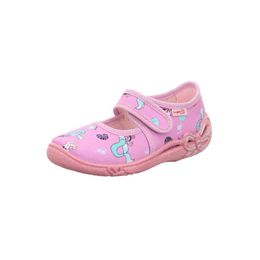 Superfit Hausschuh BELINDA in Rosa/Mehrfarbig | Gr.: 29