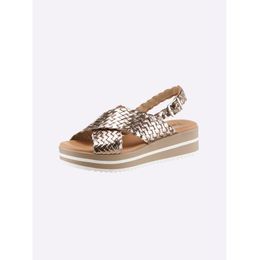 Heine Sandalette in bronzefarben | Gr.: 39