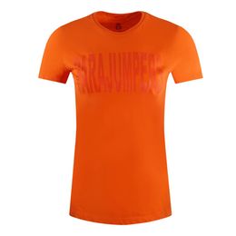 Parajumpers Fede Markenlogo Orange T-shirt