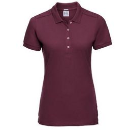 Russel Athletic Russell - Polo-Shirt mit kurzen &Auml;rmeln - Damen (Bordeaux)