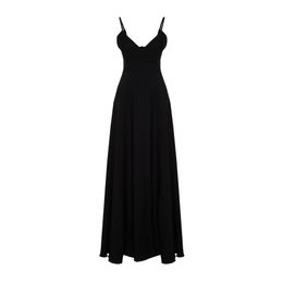 Trendyol Kleid Damen Gr&ouml;&szlig;e 36 schwarz Sommerkleid