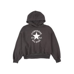 Converse Sweatshirt 'CHUCK PATCH' M&auml;dchen Gr&ouml;&szlig;e 128/140 anthrazit / wei&szlig;